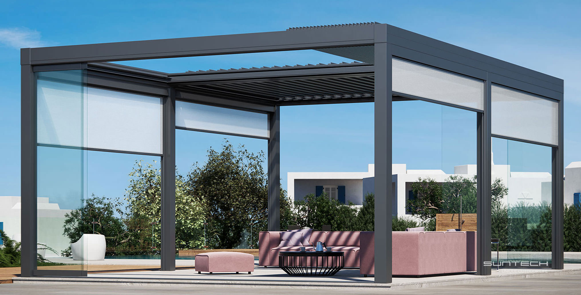 Outdoor Blinds Auckland - Patio Side Covers | Space Transformers